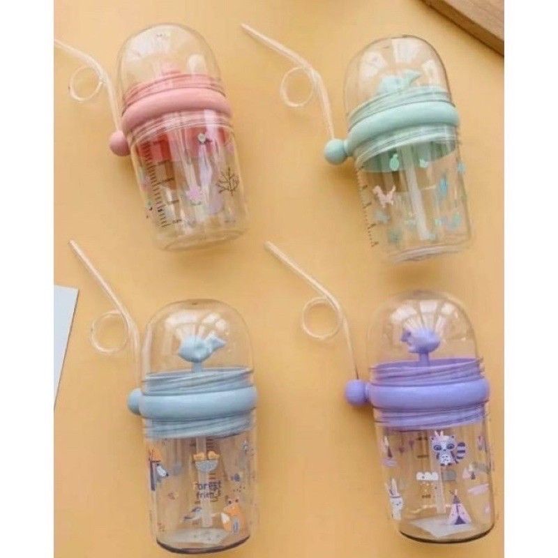 Jual Botol minum lucu karakter lumba lumba (260ml) | Shopee Indonesia