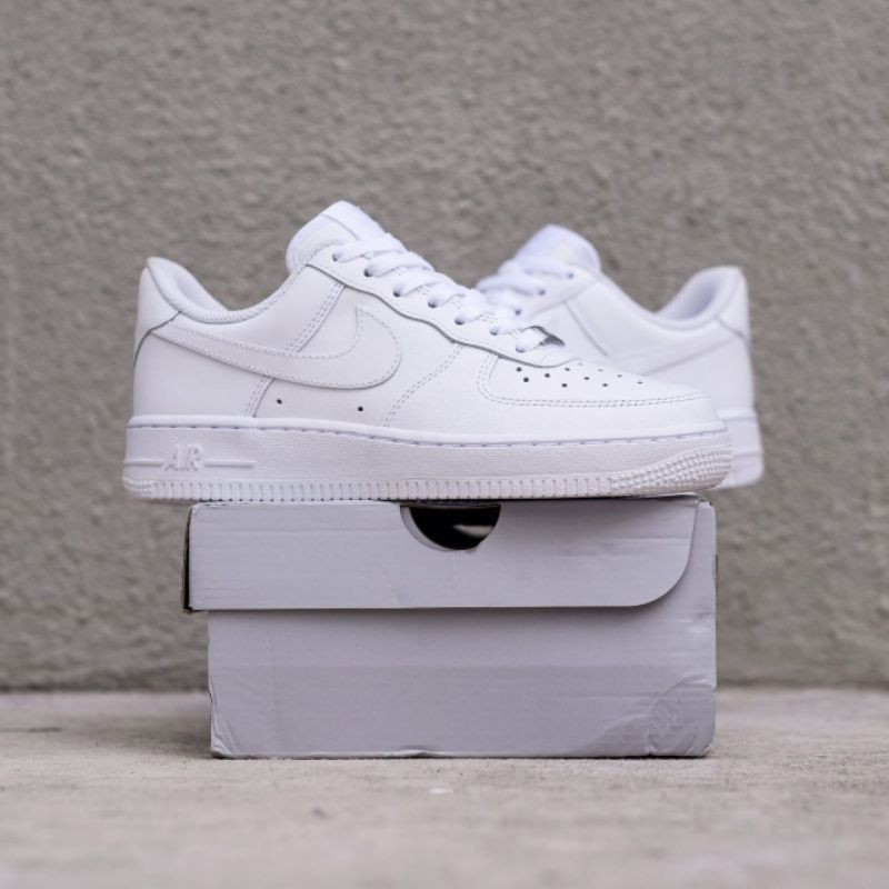 Jual nike af1 full white ori | Shopee Indonesia