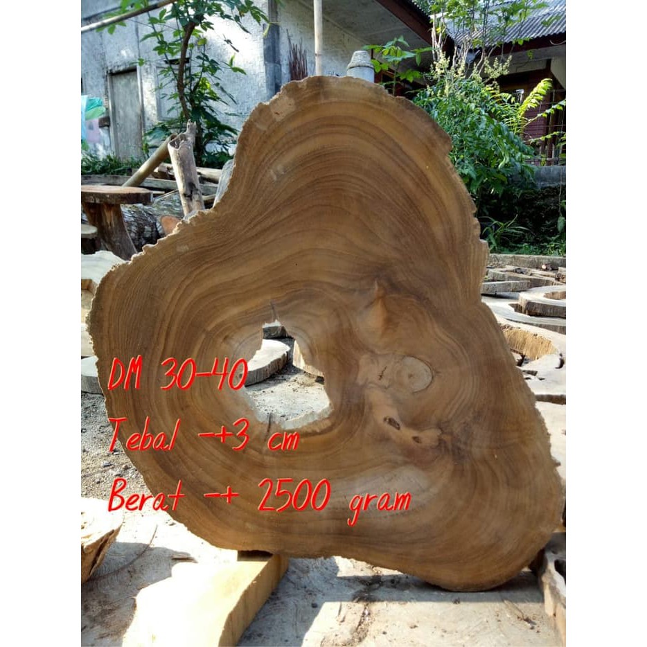 Jual Amazing Teak wood for resin table side table bahan meja KAYU JATI ...