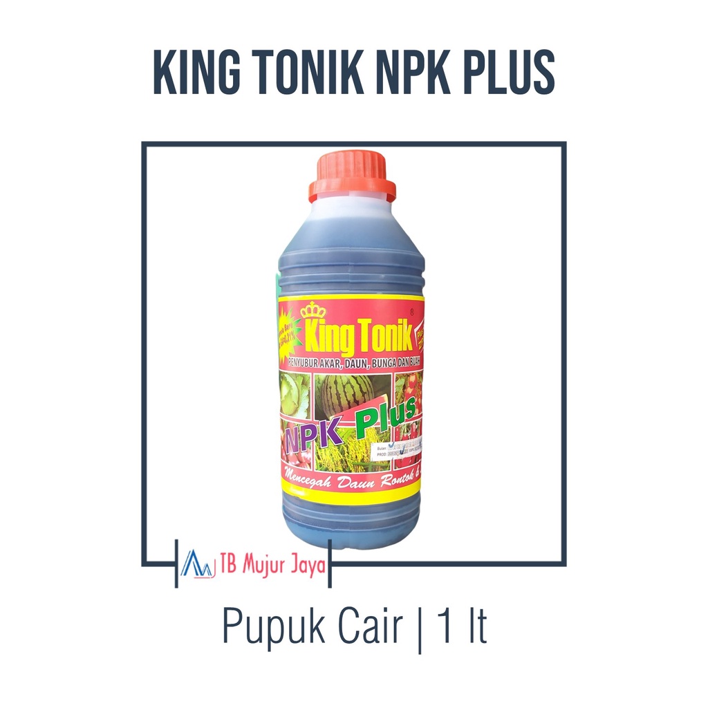 Jual Pupuk Cair KING TONIK NPK PLUS Penyubur Tanaman 1 liter | Shopee Indonesia