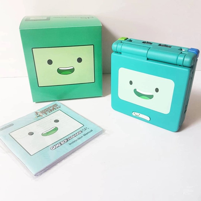 Jual Gameboy advance sp 001 Gba sp001 custom bmo adventure time ...