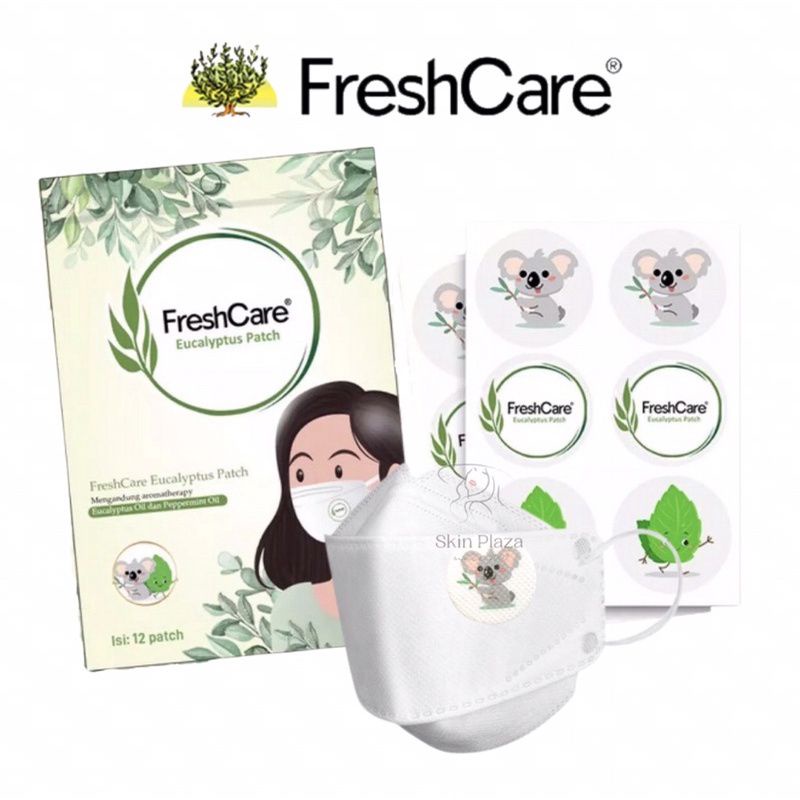 Jual stiker masker freshcare aromaterapi wangi murah / stiker masker ...