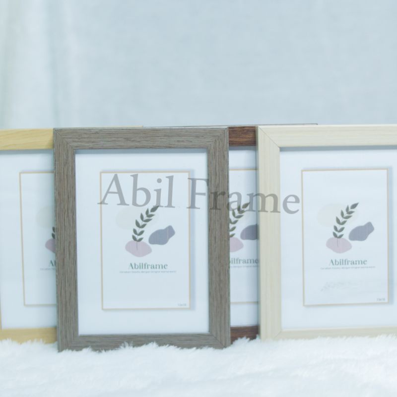 Jual bingkai / frame / Figura kayu 4R (10x15) | Shopee Indonesia
