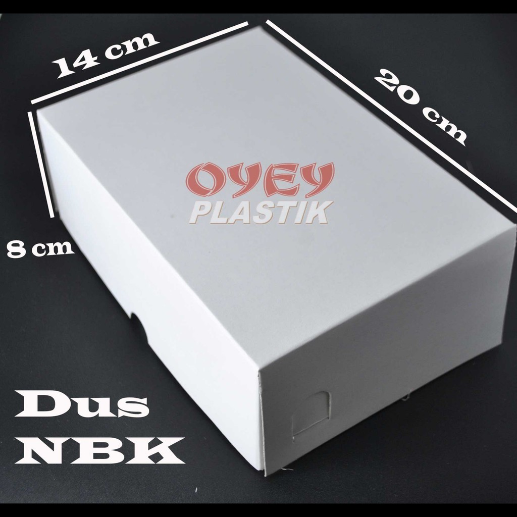 Jual (isi 10) Dus NBK - Dos Kue - Kotak nasi - Snack box - karton ...