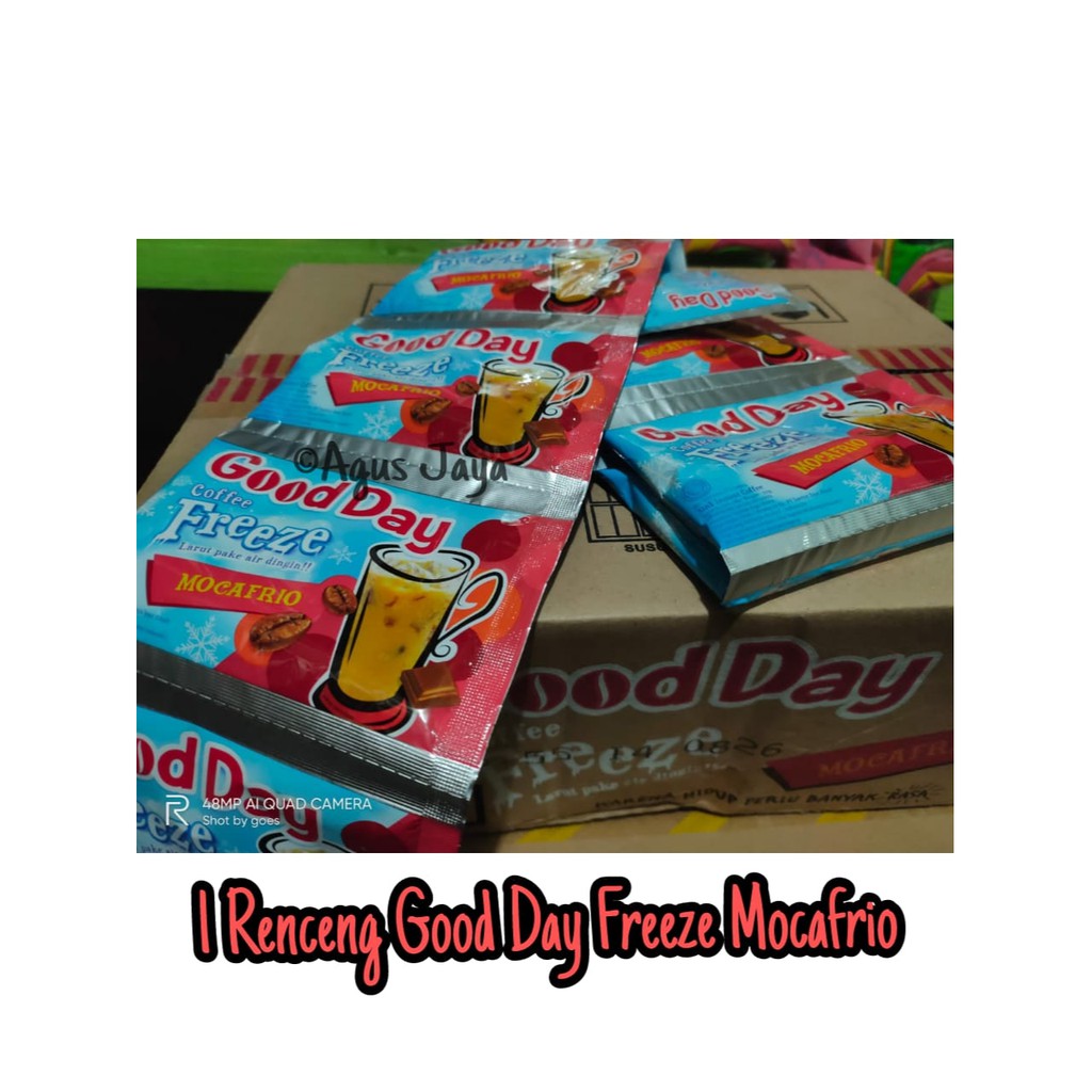 Jual Good day Freeze Moccafrio 1 Renceng Kopi Enak Bisa Dingin (1 ...