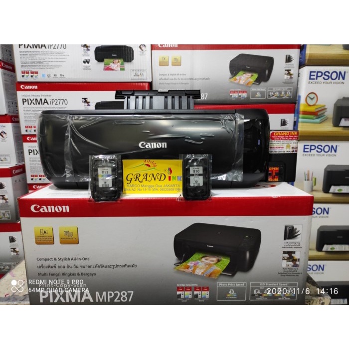 Jual Printer Canon MP287 / MP 287 Print Scan Copy A4 | Shopee Indonesia
