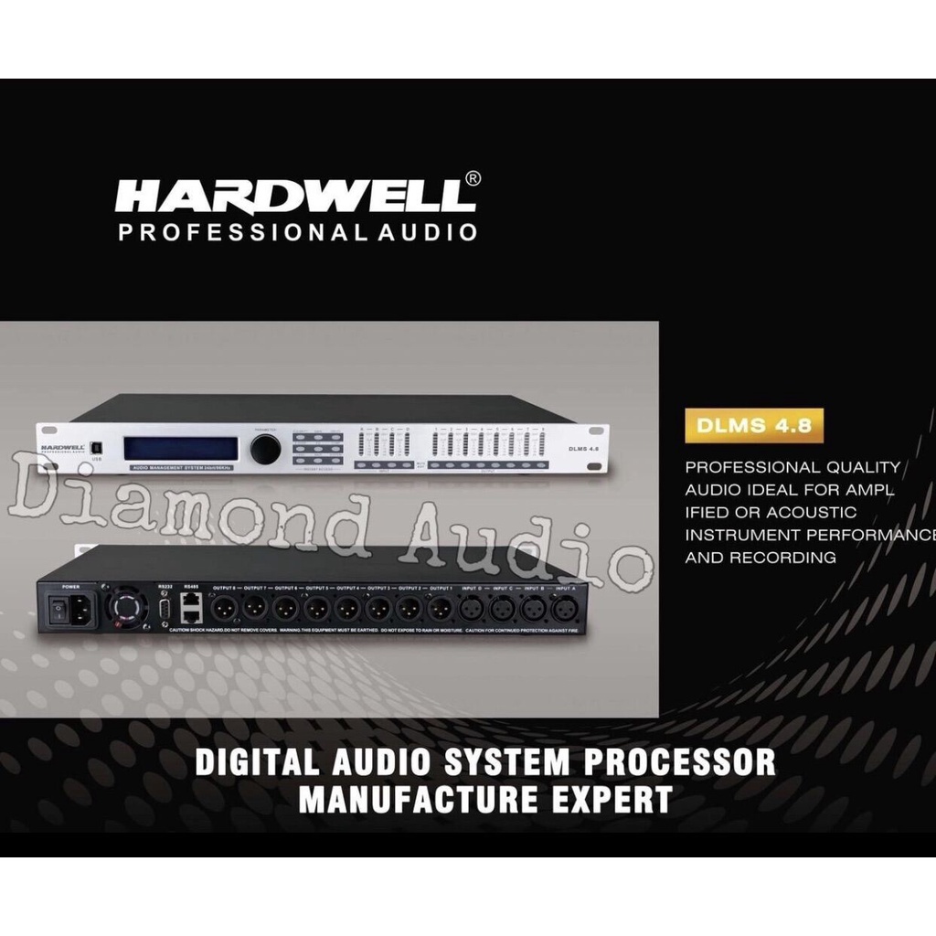 Jual Digital Audio Processor Hardwell Dlms4.8 Management Speaker Dlms 4 ...