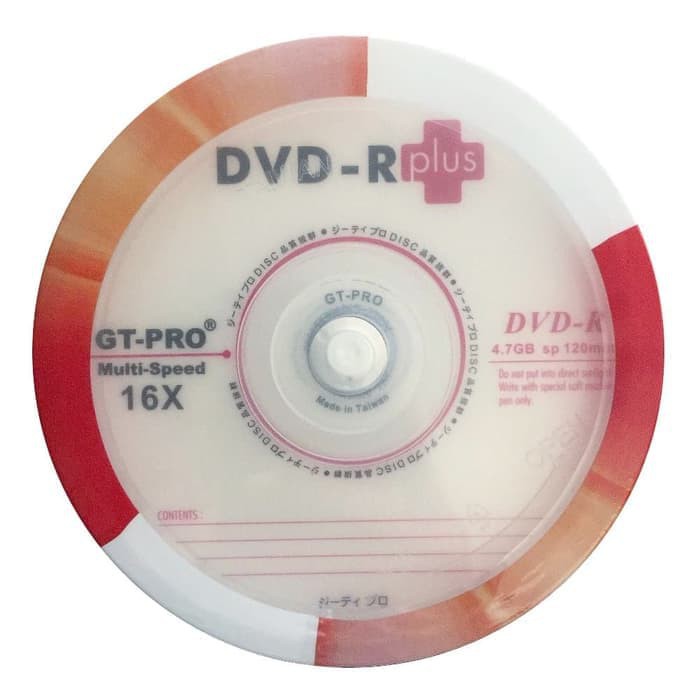 Jual DVD-R 16x GT PRO Plus | Shopee Indonesia