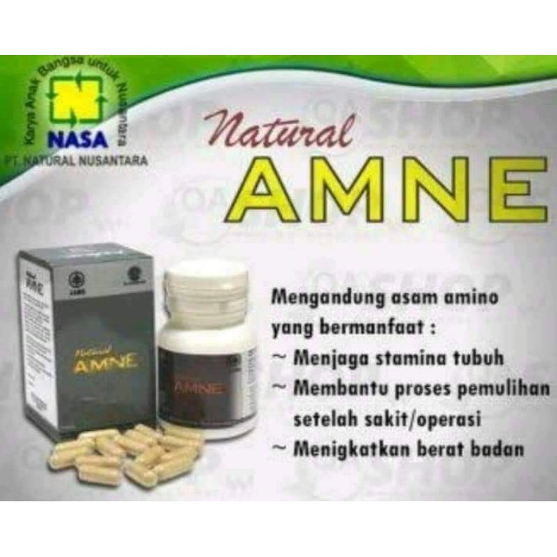 Jual Natural Amne Nasa (Kapsul Herbal Penambah Berat Badan) | Shopee ...