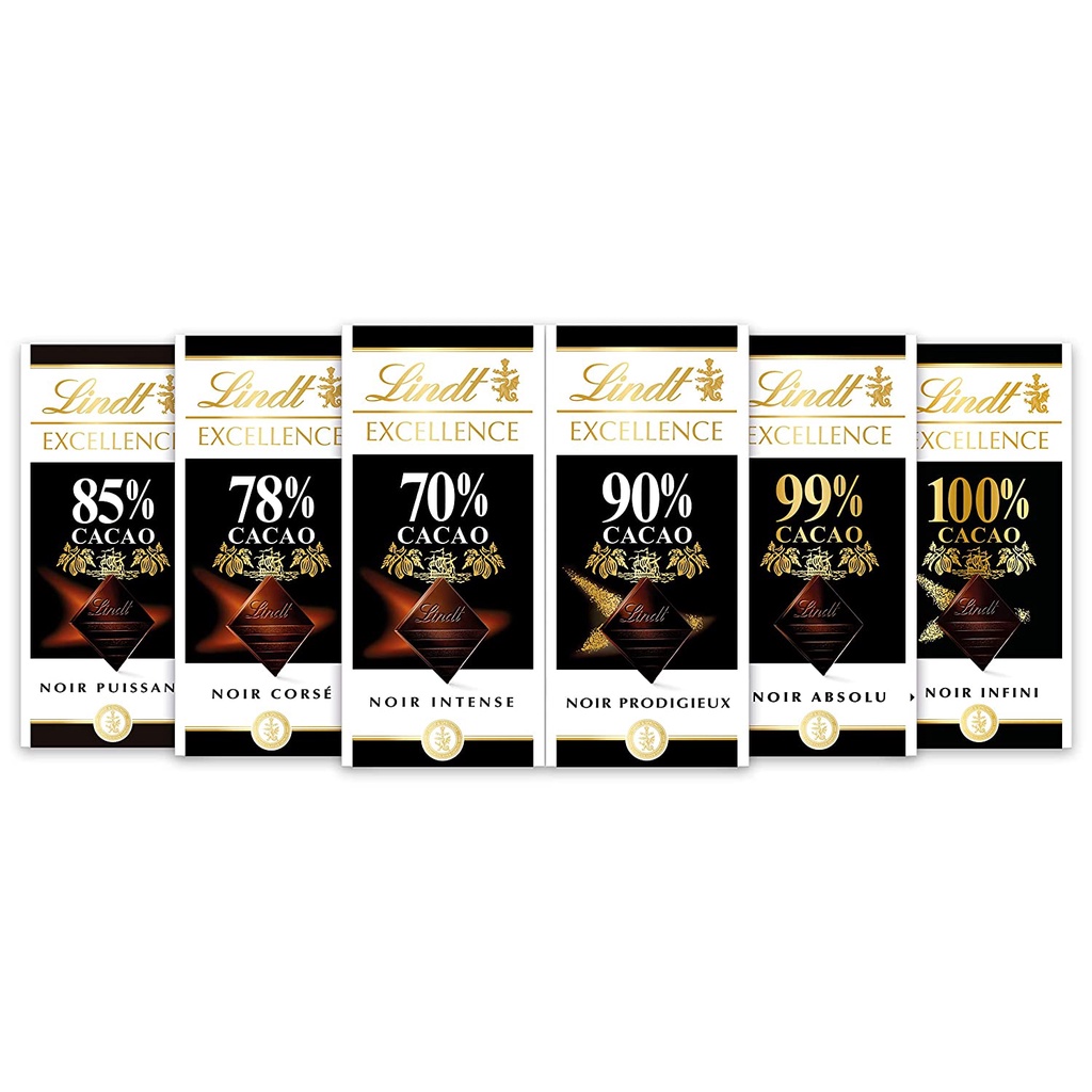 Jual LINDT Chocolate Bar Excellence Coklat Bar Terenak impor USA ...