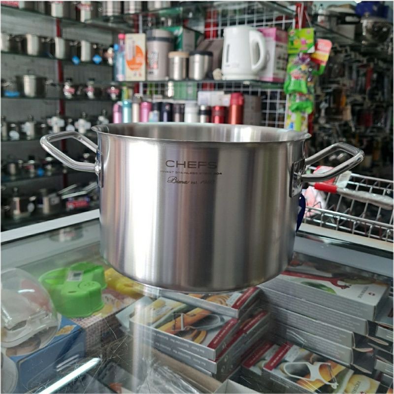 Jual BP1900220 Panci Sauce Pot Bima Chefs D20cm, SUS 304, Body Only ...