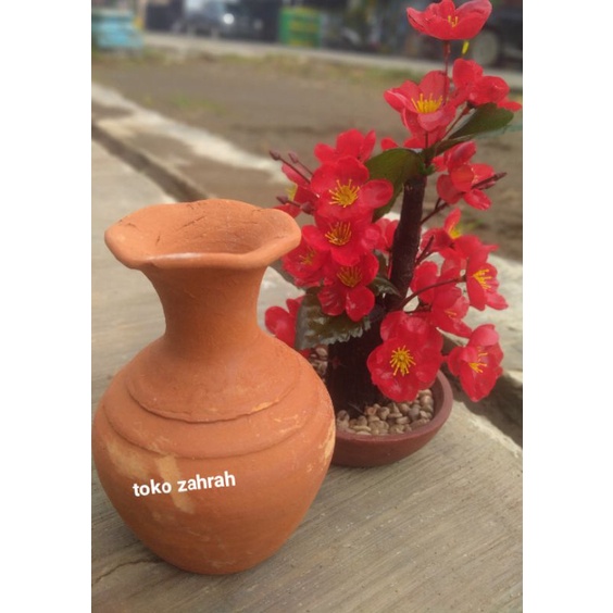 Jual Vas Bunga Tanah Liat Bejana Tanah Liat Vas Kolase Vas Prakarya ...