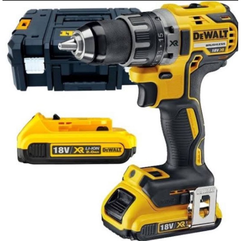 Jual Mesin Bor Cordless 18V Dewalt DCD791D2 XR Brushless Drill Driver ...
