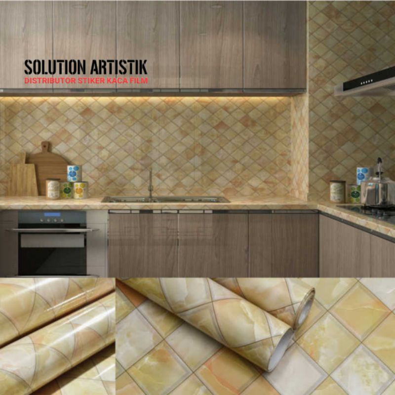 Jual Stiker Motif Marmer / Stiker Pvc Ceramic L122cm | Shopee Indonesia