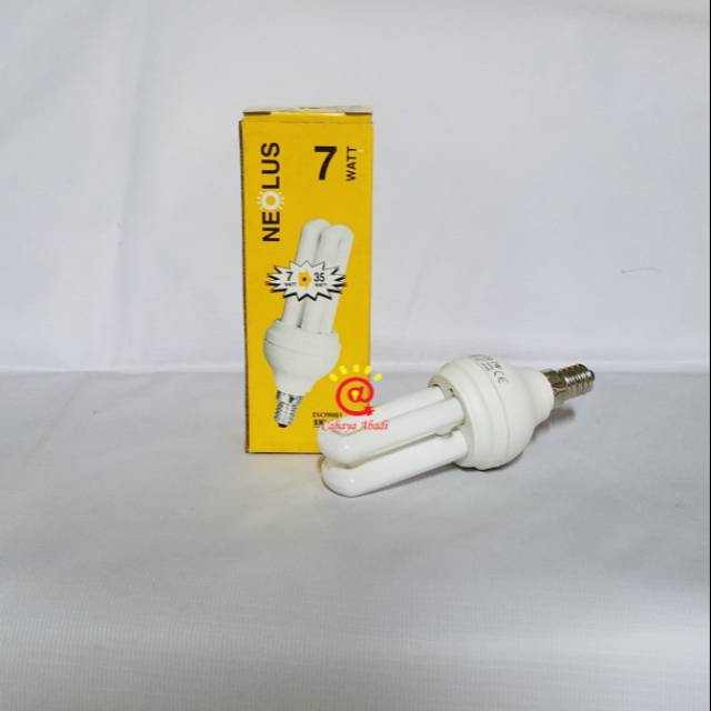 Jual Lampu LHE PLCE SL 7W Kuning Warm White WW Fitting E14 Fitting ...