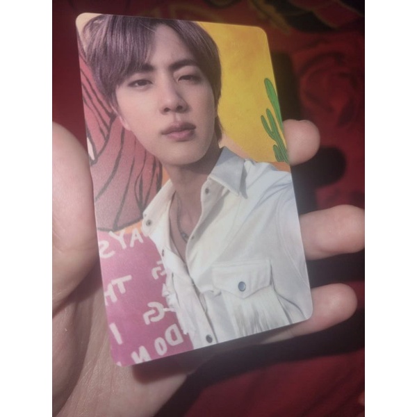 Jual [READY STOCK] OFFICIAL PHOTOCARD PC BTS BUTTER LUCKY DRAW SOUNDWAVE JIN SEOKJIN SW | Shopee ...