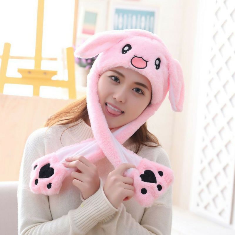 Jual BUNNY HAT LED / TOPI KELINCI / TIK TOK TOPI KUPING BERGERAK/Bunny ...