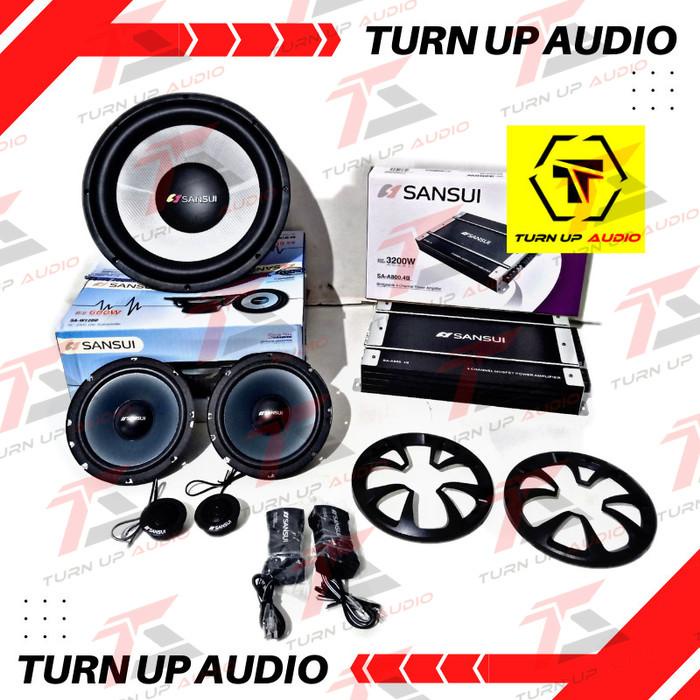 Jual Araudi | Paket Audio Mobil Sansui Daily Use Terbaik Subwoofer ...