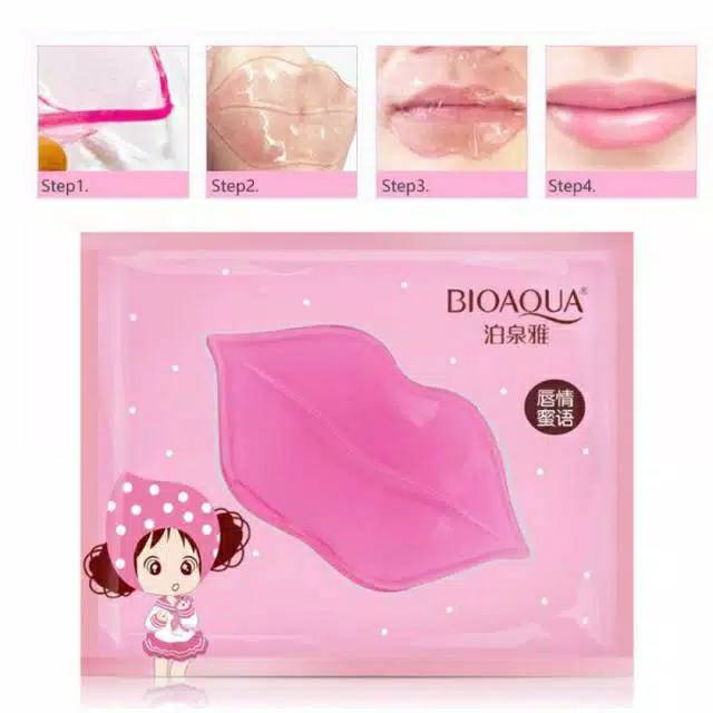 Jual BIOAQUA Lip Mask / Collagen / Masker bibir | Shopee Indonesia