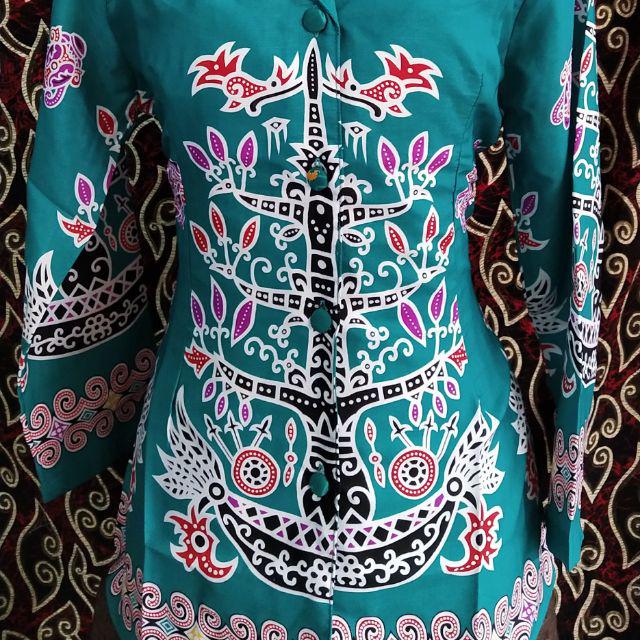 Jual Baju batik wanita khas kalteng | Shopee Indonesia