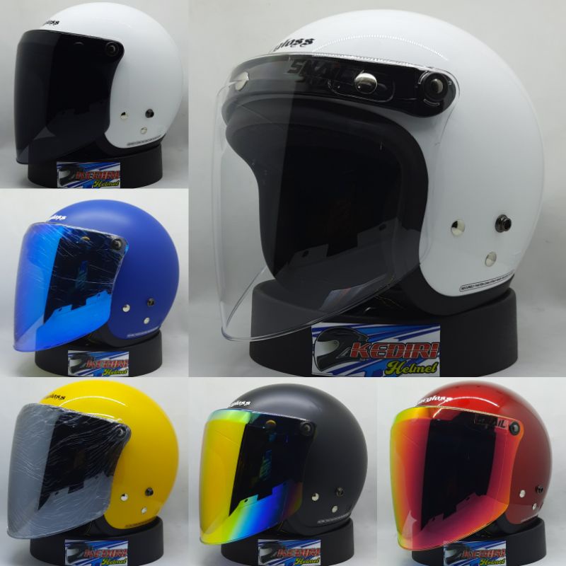 Jual Helm Cargloss + visor snail f19a ori ongkir 1kg | Shopee Indonesia