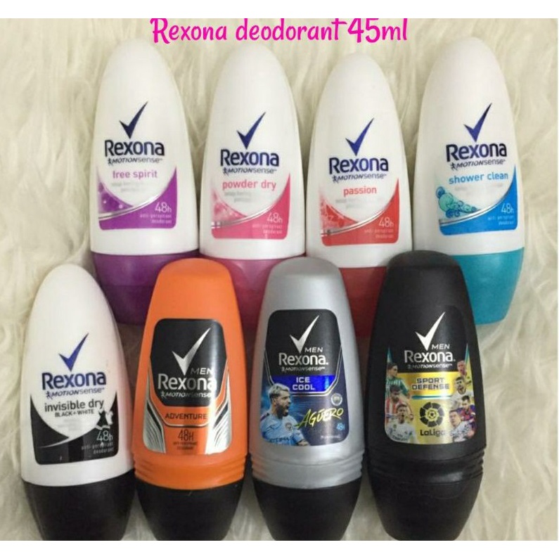 Jual Rexona Deodorant ROLL ON 45ml (Deodorant Rexona) | Shopee Indonesia