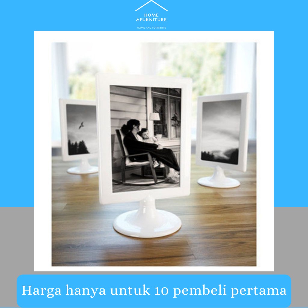 Jual Bingkai Foto Meja 2 sisi Frame Bingkai Foto Berdiri Bingkai Foto Bolak Balik | Shopee Indonesia