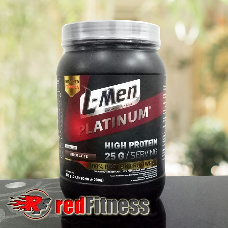 Jual L-Men Platinum Whey Protein 800gr / L Men 800 gr | Shopee Indonesia