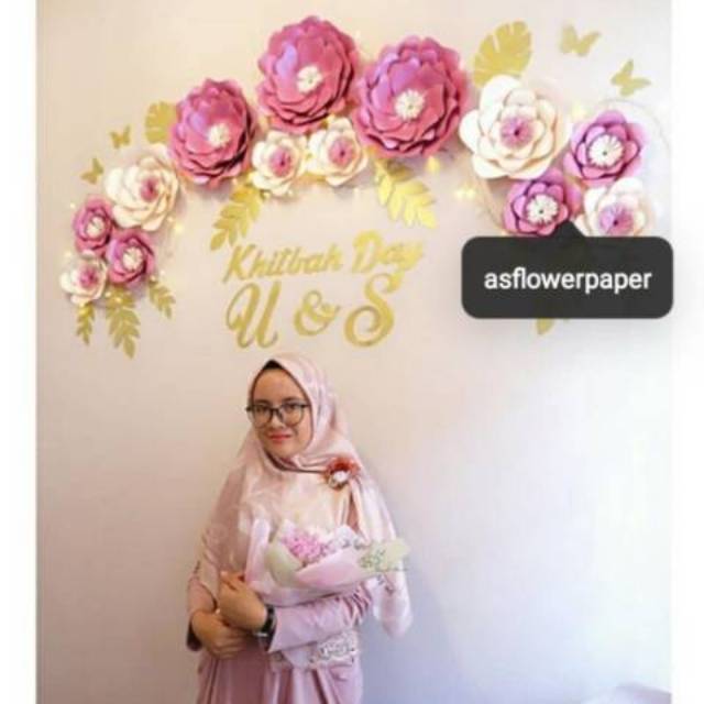Jual Paper Flower / Bunga Kertas / Dekorasi Paper murah/ TIPE B2 by ...