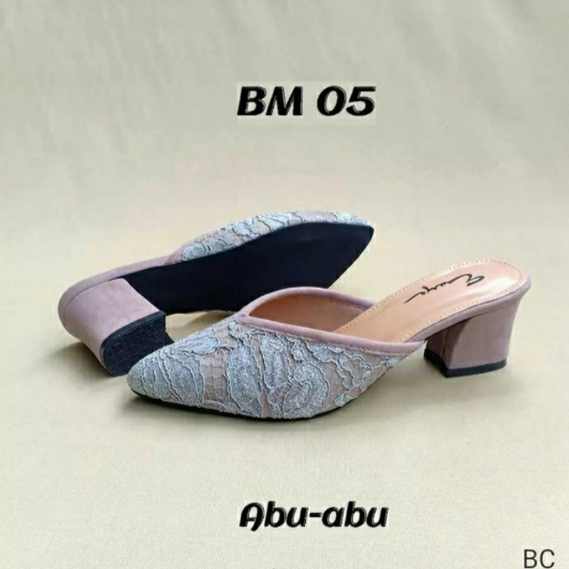 Jual Emye Sepatu Sandal Wedding Shoes Brukat Glitteer Original ...