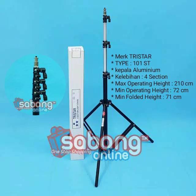Jual Light Stand Tristar 101st / Kaki Lampu Foto | Shopee Indonesia