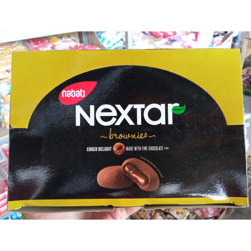 Jual Nextar Brownies Choco Delight 42gr (1 box isi 10 pcs) | Shopee ...