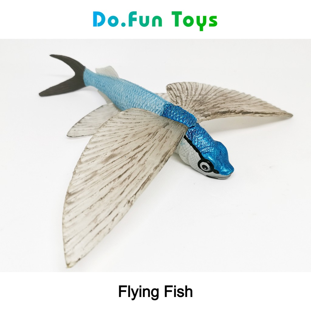 Jual Animal Figurine | FLYING FISH / Mainan Miniatur Binatang Ikan ...