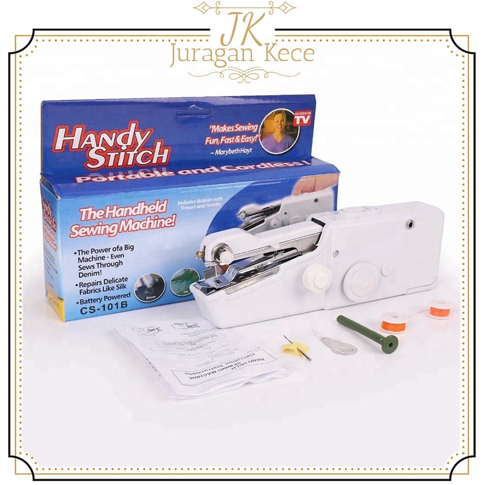 Jual Mesin Jahit Handy Stitch Alat Jahit Tangan Portable Mini Sewing ...