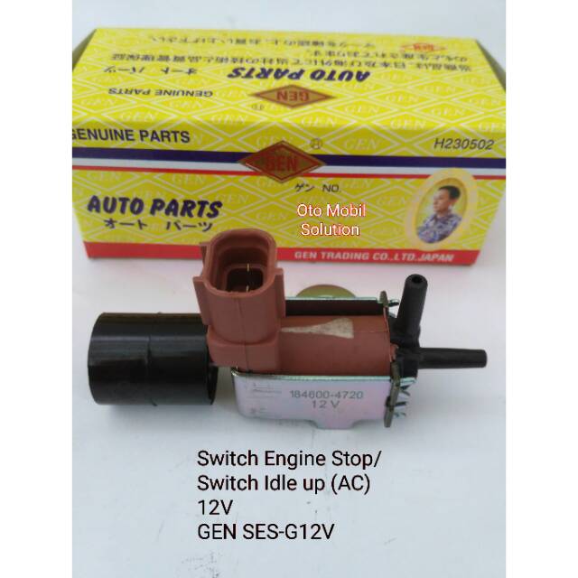 Jual Switch Engine Stop atau Idle Up 12V GEN Original | Shopee Indonesia
