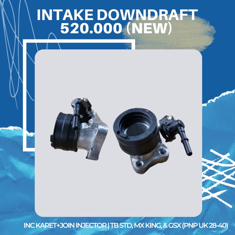 Jual Intake Downdraft Untuk Vespa Matic Sprint Primavera LX S LXV ...
