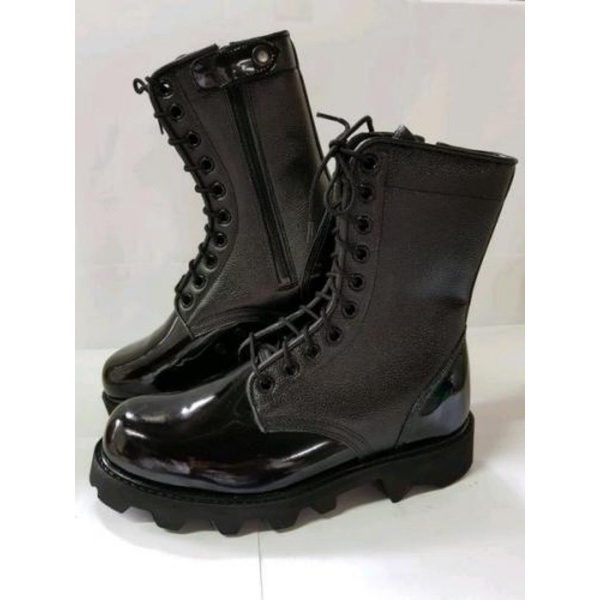 Jual SEPATU PDL TRAV KULIT JERUK/KILAP | Shopee Indonesia