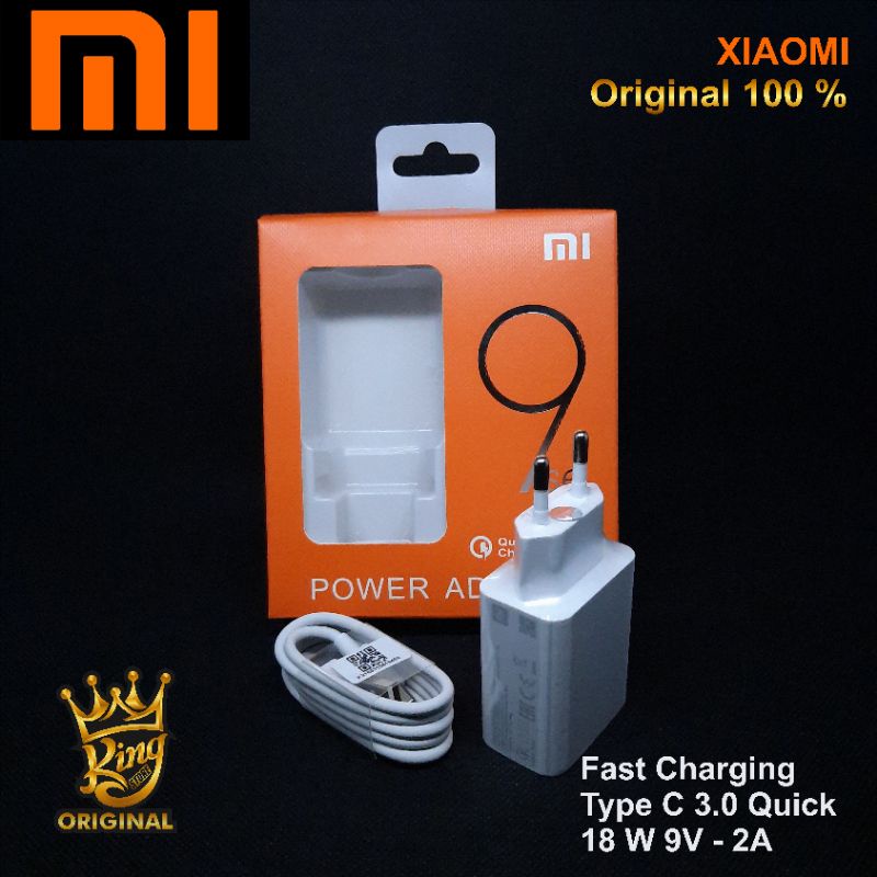 Jual Charger Casan Xiaomi Fast Charging Poco M3 Mi 9 Mi 9T Pro Lite ...