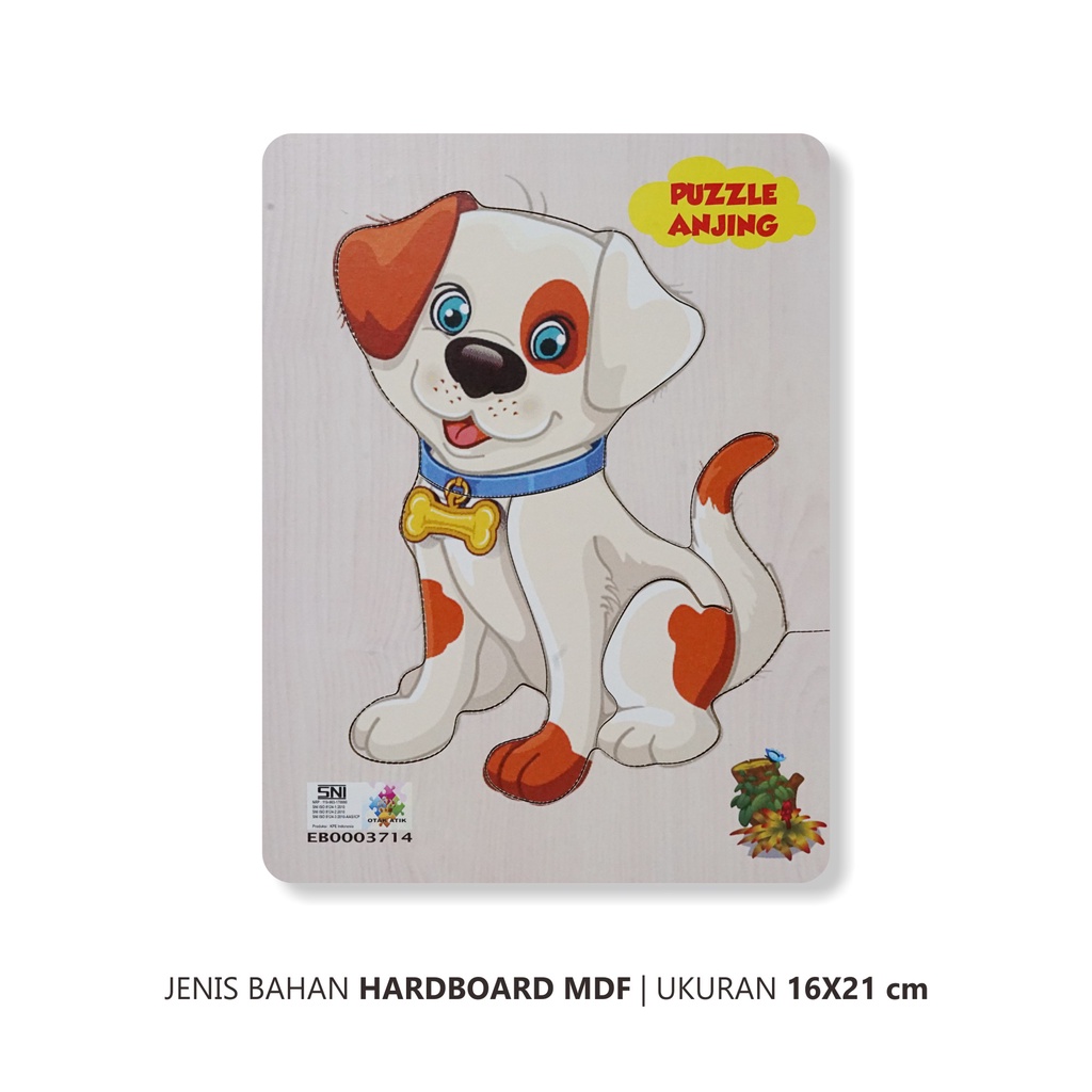 Jual Puzzle Kayu / Puzzler Edukasi / Mainan Edukasi Anak Puzzle Hewan ...