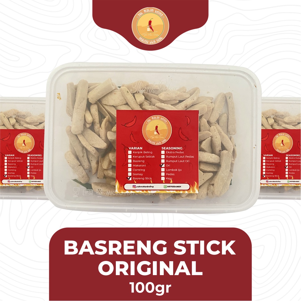 Jual Basreng Stick / Baseng Viral Daun Jeruk 100gr | Shopee Indonesia
