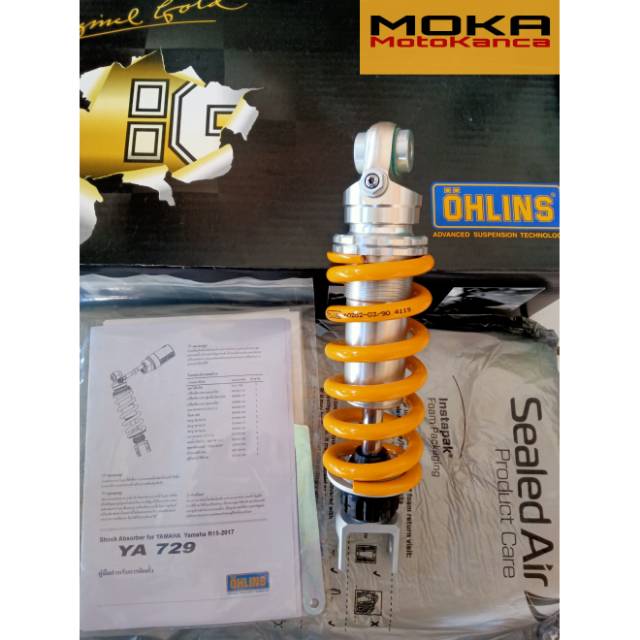 Jual Shockbreaker Ohlins Non Tabung S36E For Yamaha R15 VIxion 150 ...