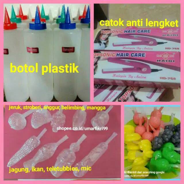 Jual Paket Usaha Es Karakter lengkap / paket es pudot karakter | Shopee ...