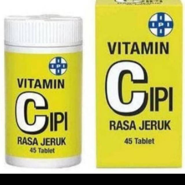 Jual Vitamin Cipi rasa jeruk 45 tablet original | Shopee Indonesia