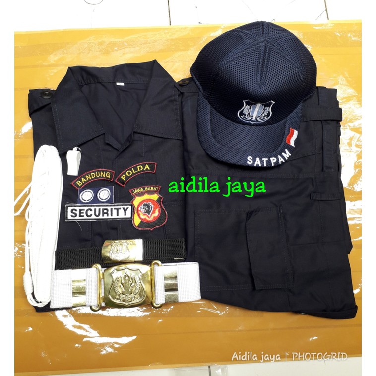 Jual seragam pdl satpam / security lengkap | Shopee Indonesia
