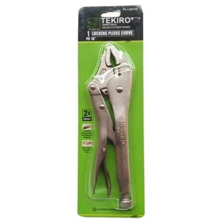 Jual Tang Jepit Tekiro 10" Tang Buaya Tekiro Locking Plier Curve ...