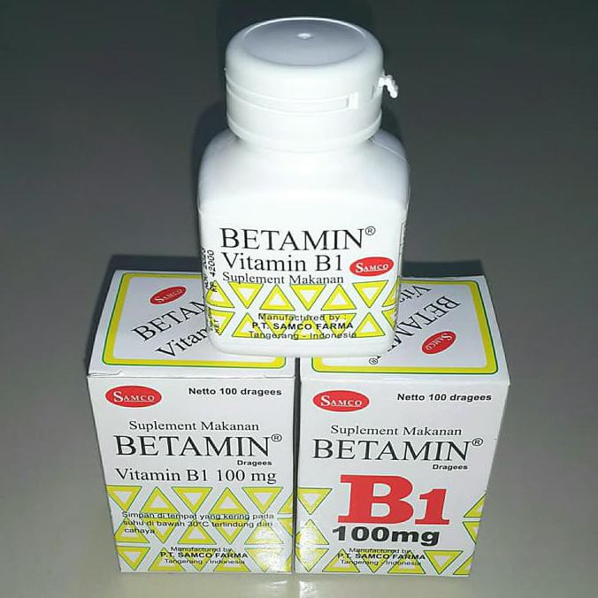 Jual VITAMIN-B- BETAMIN VITAMIN B1, ANTI STRESS TANAMAN, NB MANUSIA ...