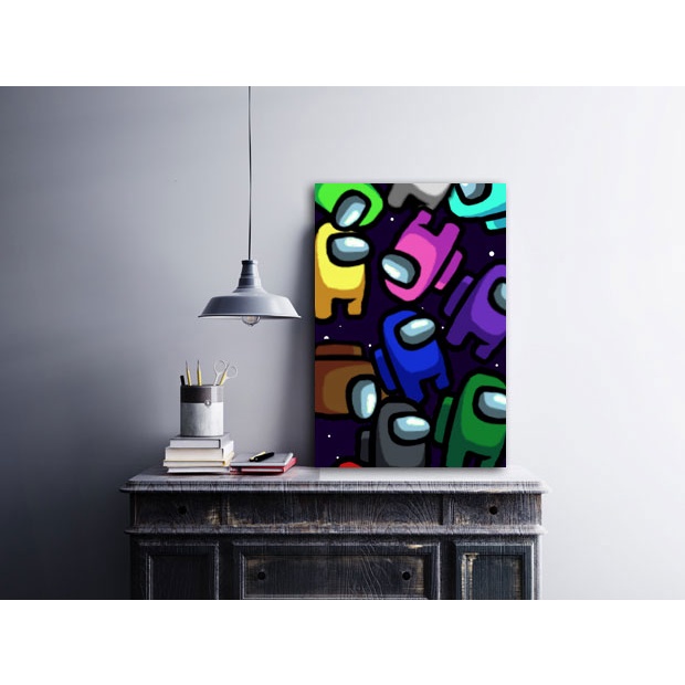 Jual Poster Dinding AmongUs/Hiasan Dinding Rumah Among Us/ Wall Decor ...