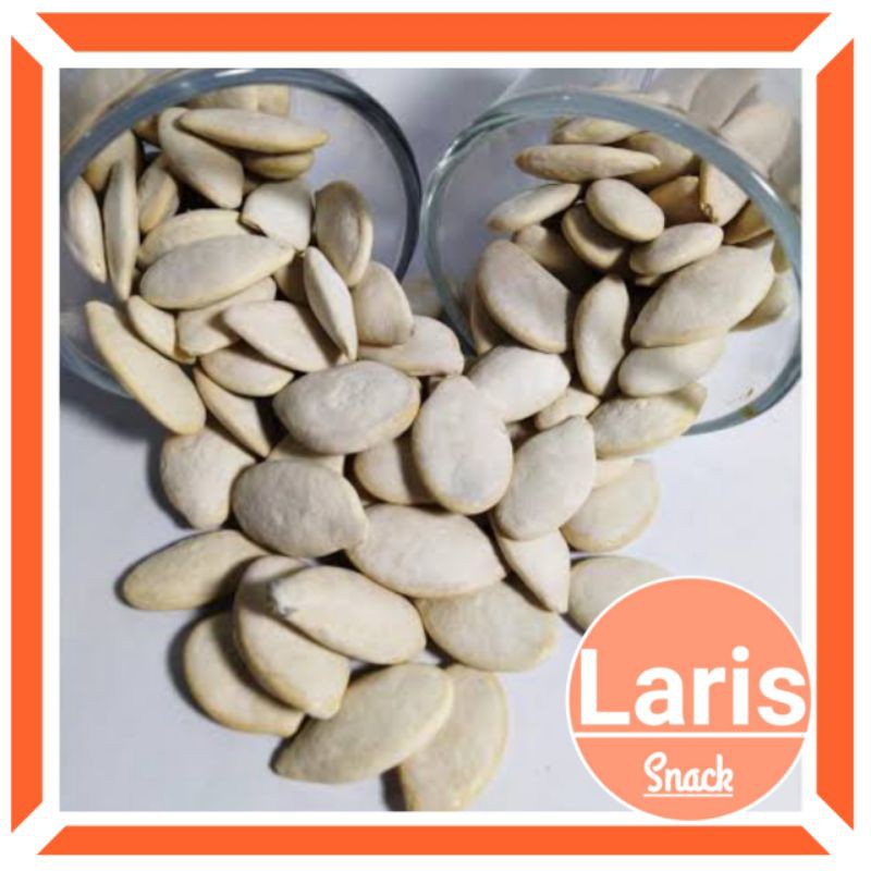 Jual 1 KG Kwaci Putih Kuaci Super / Kuaci Biji Labu / LarisSnack ...