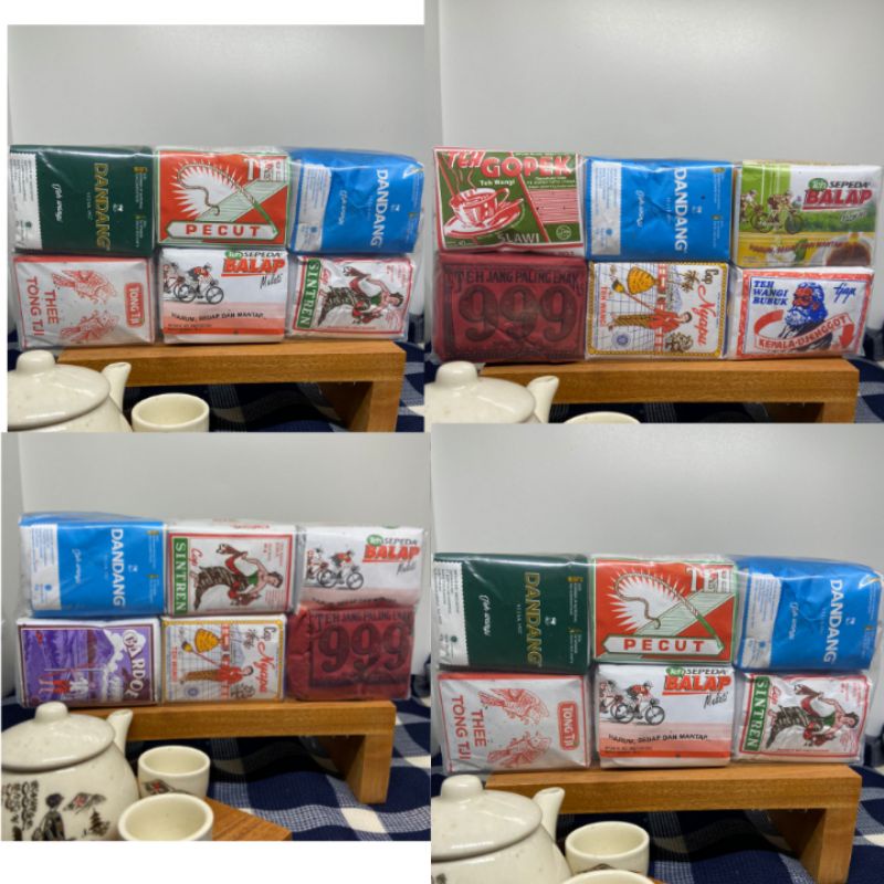 Jual PAKET TEH TUBRUK ANGKRINGAN SOLO (6 bungkus varian teh)/teh ...