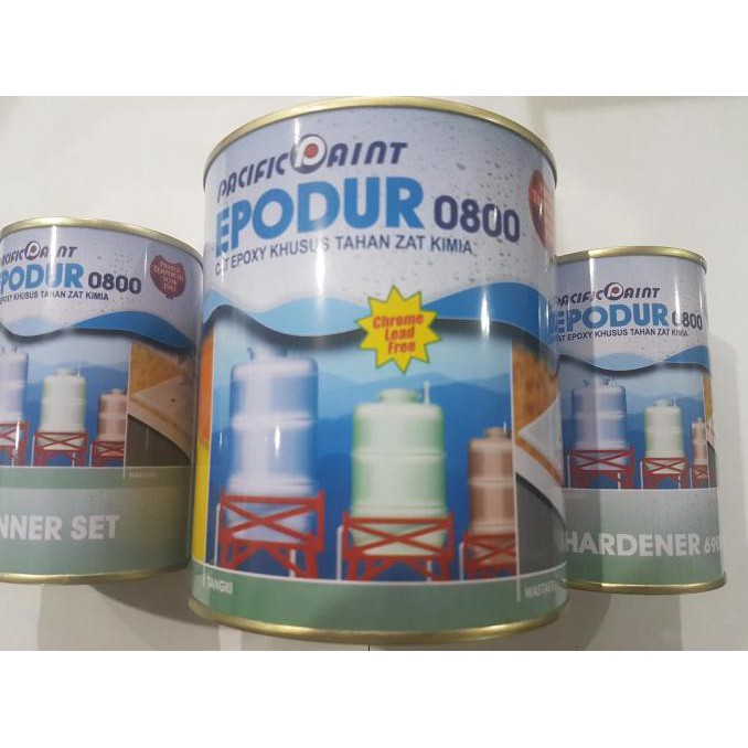 Jual CAT EPOXY EPODUR PACIFIC PAINT ( CAT LANTAI EPODUR) 1 LITER ...